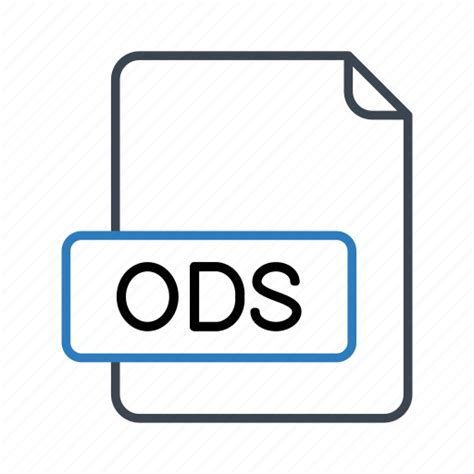 Format Ods File Extension Icon Download On Iconfinder