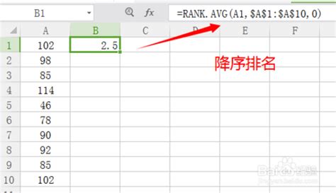 排名函数rank怎么用（rank排名函数使用方法） 天天办公网