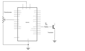 LabHighCurrentArduinoTransistor Schem ITP Physical Computing