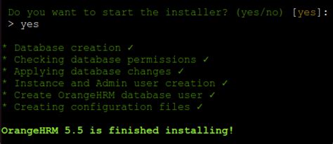 Installing OrangeHRM Starter OrangeHRM