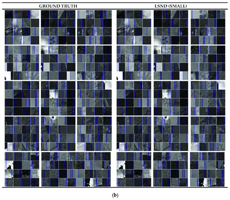 Detection Of Stripe Noise In A Large Sized Images And B Small Sized