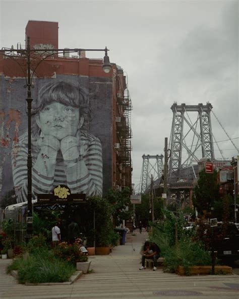 강철 다리 거리 건물 건축 공공 예술 공원 구조 그래피티 녹지 뉴욕 다운타운 브루클린 도로 도시 도시 풍경 도시의 독창성 동쪽 강 라이프스타일