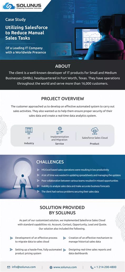 Utilizing Salesforce To Reduce Manual Sales Tasks Pdf Business