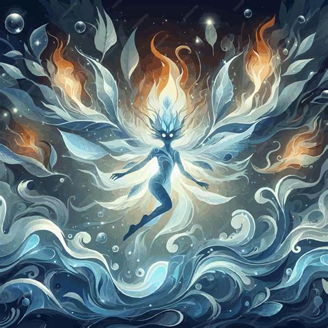 Premium Vector Elemental Spirit Vector 17