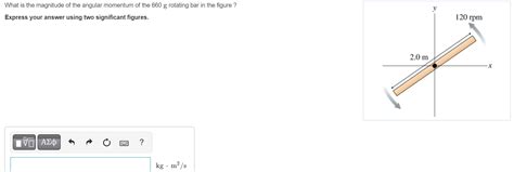 Solved What Is The Magnitude Of The Angular Momentum Of The Chegg