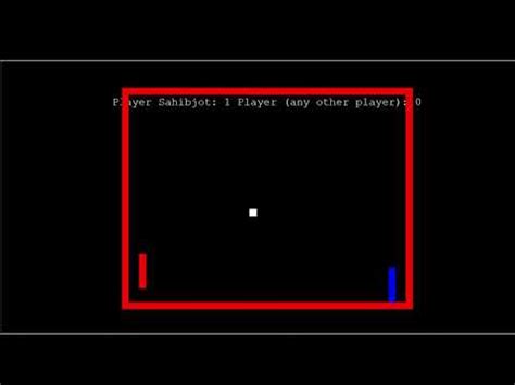 Coolest Projects Online Ping Pong Game Python