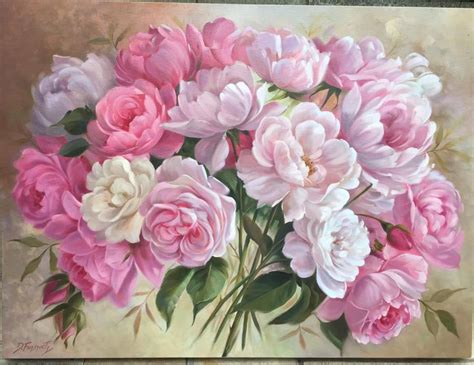Peinture fleurs, Peinture, Fleurs