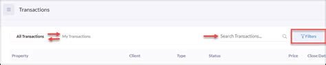 how to search and filter transactions intelliagent