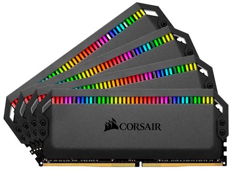 Оперативная память Corsair Dominator Platinum RGB 64 ГБ (16 ГБ x 4 шт ...