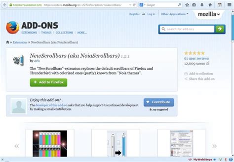 How To Set A Custom Scroll Bar In Firefox Tip DotTech