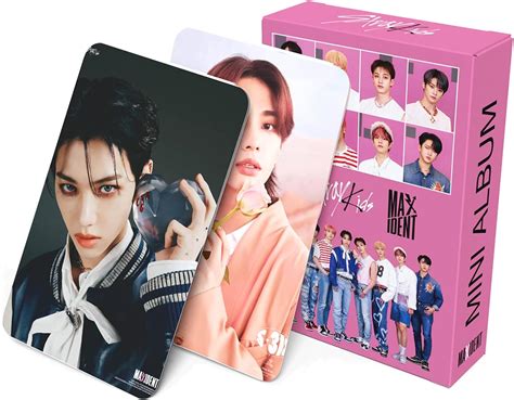 Stray Kids Maxident 55 Piece Photo Cards KPOP Merchandise Lomo Cards ...