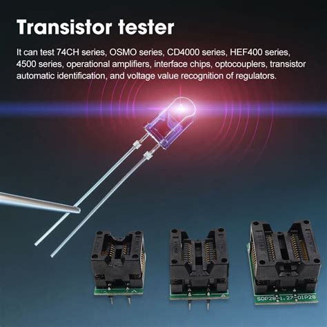 Digital Transistor Tester Professional Integrated Circuit Tester Stylea Ebay