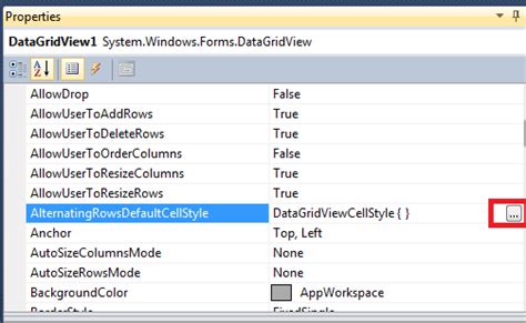 C Color DataGridView In Visual Studio Stack Overflow