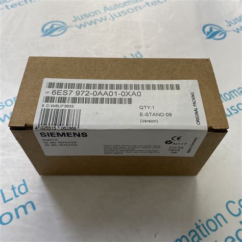 Siemens 6es7972 0aa01 0xa0 Simatic Dp Rs485 Repeater For The Connection Of Profibusmpi Bus
