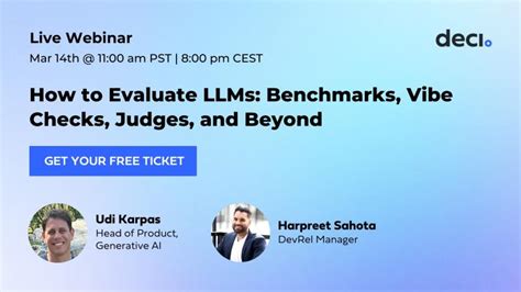 Deci Ai On Linkedin How To Evaluate Llms From Benchmarks Vibe Checks