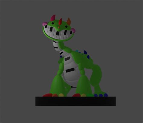 👾 Pianosaurus Frompoppy Playtime・ Stl File For 3d Printing・cults