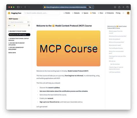 Learn Model Context Protocol with Hugging Face's free course | AlphaSignal posted on the topic ...