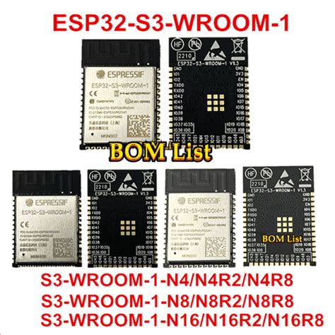 Esp32 S3 Wroom 1 4mb 8mb 16mb Esp32 S3 Wroom 1 N4 Esp32 S3 Wroom 1 N8 Esp32 S3 Wroom 1 N16 24