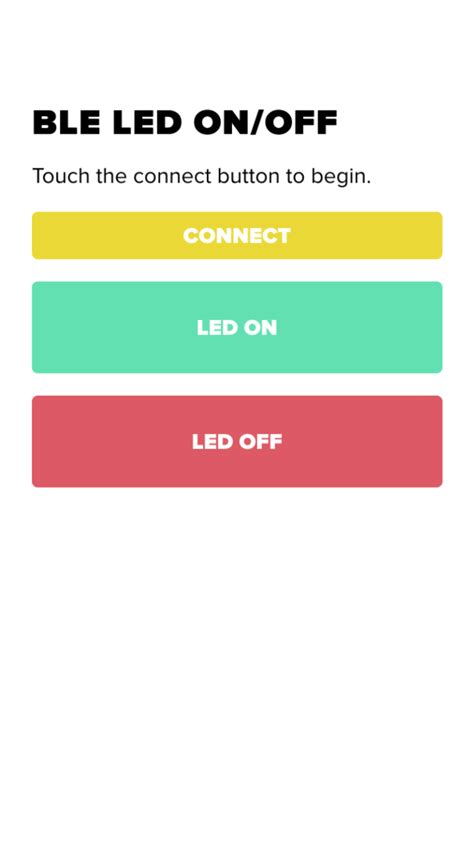 How To Connect Your Arduino Ble Shield To A Custom Iosandroid