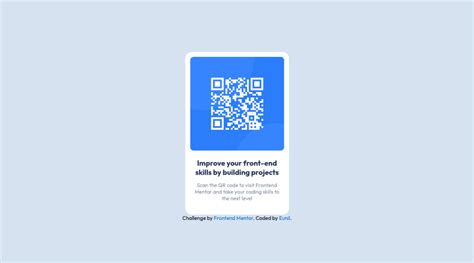 Frontend Mentor Responsive Qr Code Website Using Html And Css Coding