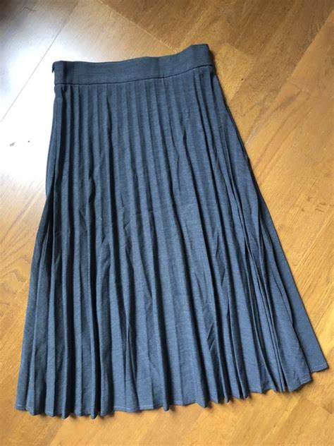 Плісована спідниця 🩶 — ціна 100 грн у каталозі Міді спідниці Купити жіночі речі за доступною