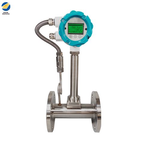 Intelligent Vortex Street Flowmeter For Steam Liquid Natural Gas LCD Display DN Mm DN