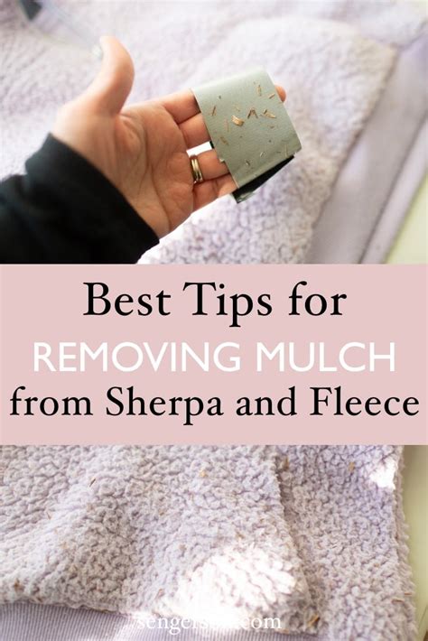How To Remove Mulch From Fleece Simple Tips And Tricks