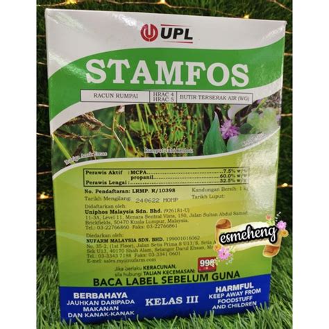 1kg Nufarm Stamfos Racun Rumput Sawah Padi Mcpa Propanil Acm