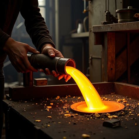 Free Molten Gold Pour Image Gold Molten Pouring Download At Stockcake