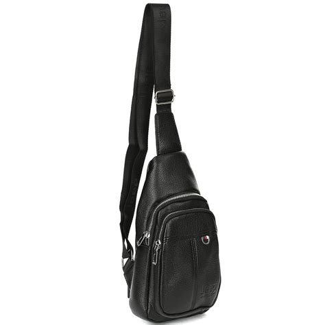 Сумка через плечо Jeep Buluo JB030 Черная купить по цене 1 990 руб. в ...