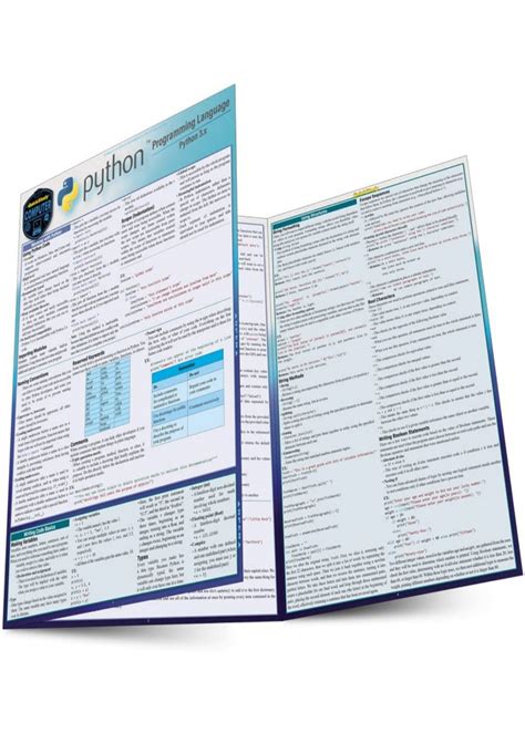 PDF Python Programming Language QuickStudy Laminated Reference Guide Pdf Ebook