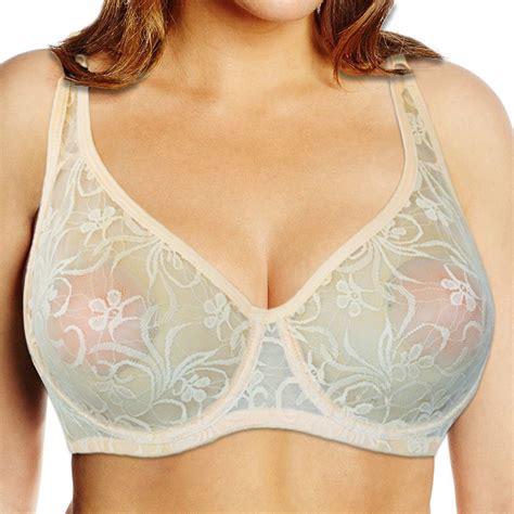 Womens Sexy Lingerie Lace Bralette Bra Ladies Underwired Plus Size