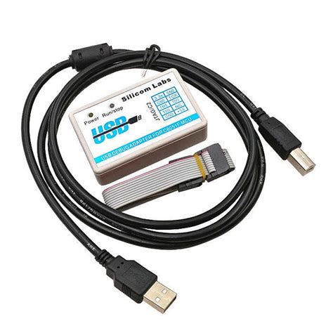 C8051f Emulator Downloader And Programmer U Ec6 New Hualong Usb Downloader Jtagc2 Shopee
