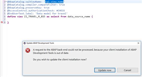 Create Behavior Definition For Managed Scenario · Issue 4999 · Sap