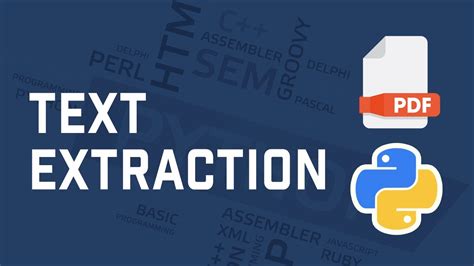 Extract Text From PDF File In Seconds Using Python YouTube