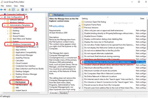 How To Add Or Remove Manage Item From This Pc Right Click Context