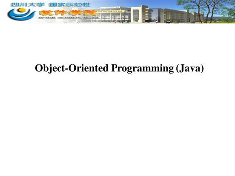 Ppt Object Oriented Programming Java Powerpoint Presentation Free Download Id5637224