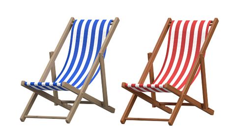 3d 해변 의자 나무 갑판 의자 데크 의자 또는 비치 체이스 롱그 여름 액세서리 요소 3d 렌더링 가구에 대한 스톡 사진 및 기타 이미지 Istock