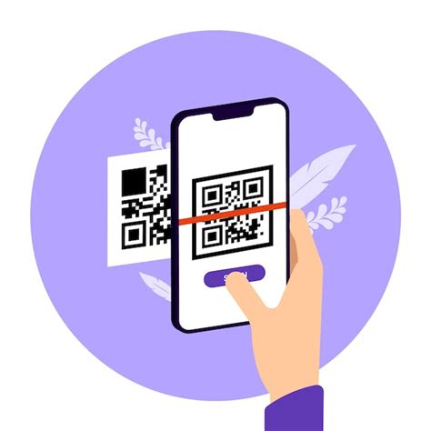 Code Qr De Numérisation De Smartphone Vecteur Gratuite