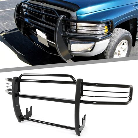 Ecotric Front Grille Brush Guard For 94 02 Dodge Ram 1500 2500 3500