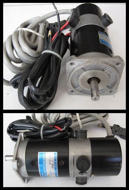 2nd MACHINE DC Servo Motor Encoder 100Watt Tamagawa Japan
