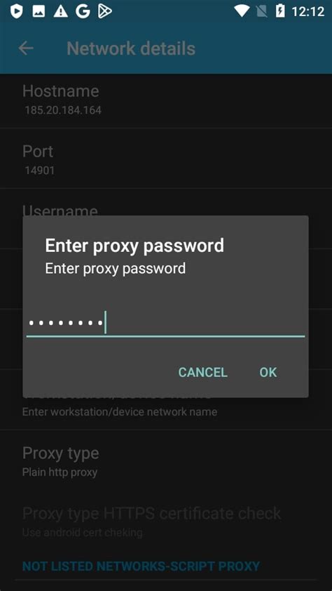 Setting Up A Proxy On Android Step By Step Instructions