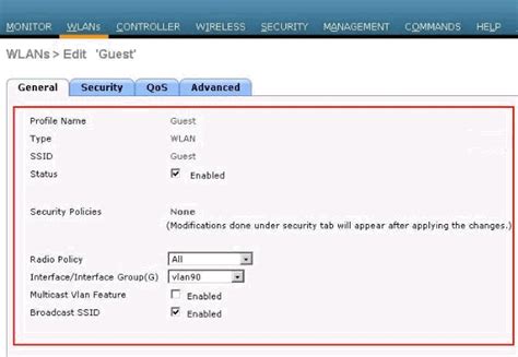 配置外部无线局域网控制器web身份验证 Cisco