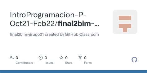 GitHub IntroProgramacion P Oct Feb Final Bim Grupo Final Bim Grupo Created By GitHub