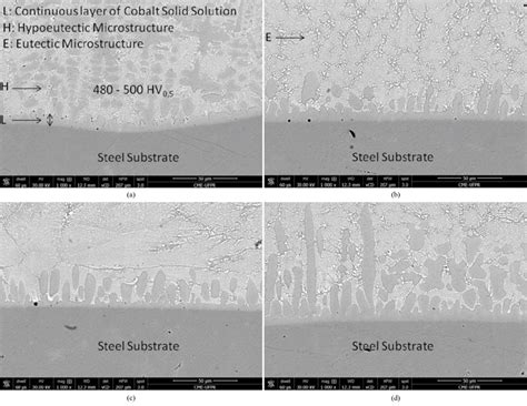 Microstructure Between Coatings And Steel Substrate For 25