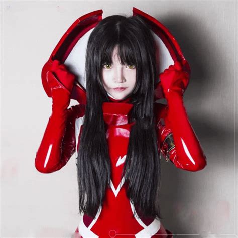 Darling In The Franxx 002 Zero Two White Red Driving Suit Cosplay