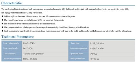 Clamp Joint Type Overhead Line Fault Indicator Installation Tool Buy Fault Indicator