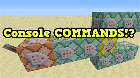 Minecraft Xbox One Ps4 Command Blocks 1 12 Barriers Youtube