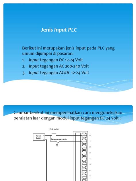 Jenis Input Plc Pdf