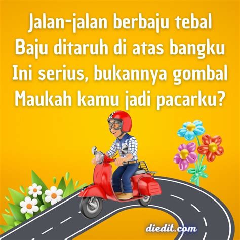 30 Pantun Ganteng Pake Banget Rayuan Kocak Romantis